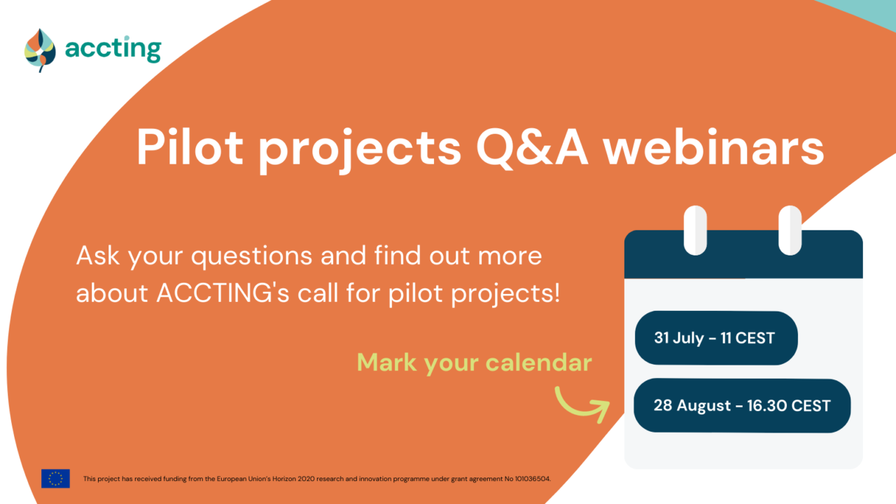 Pilot projects Q&A webinars - Accting Pilot projects Q&A webinars - Accting