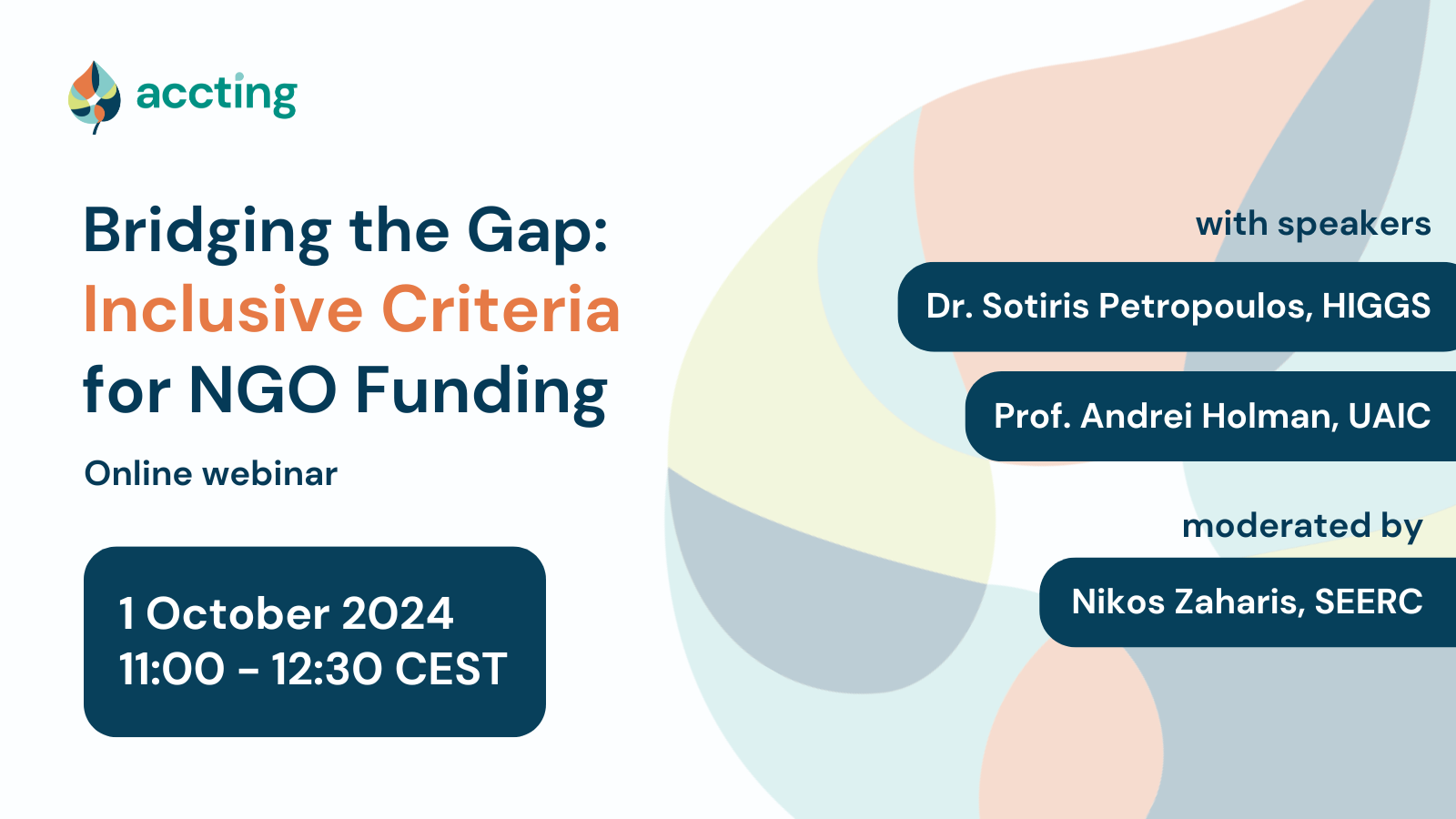ACCTING Webinar: Bridging the Gap: Inclusive Criteria for NGO Funding ...